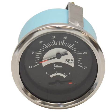 VeeThree Boat Multifunction Tachometer Gauge 70161F | 3 1/4 Inch ...