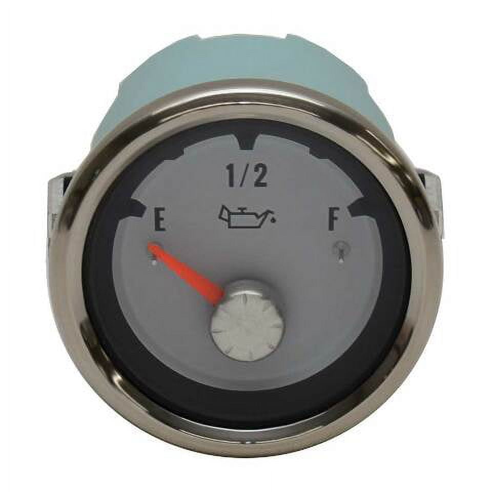 VeeThree Boat Oil Level Gauge 781562PDFB | 2 Inch Silver White ...