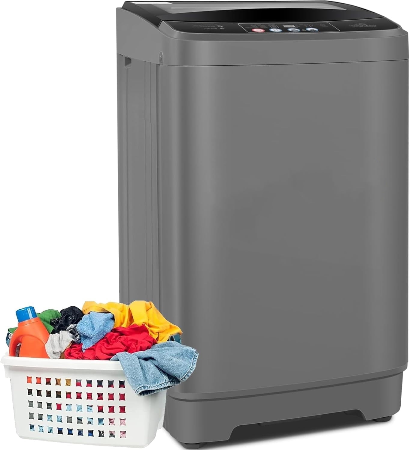 Veeboto 17.8 lbs Portable Washing Machine, Full Automatic Washer with ...