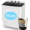 Veeboto 30lbs Portable Twin Tub Washer & Dryer, Laundry Machine for RV ...