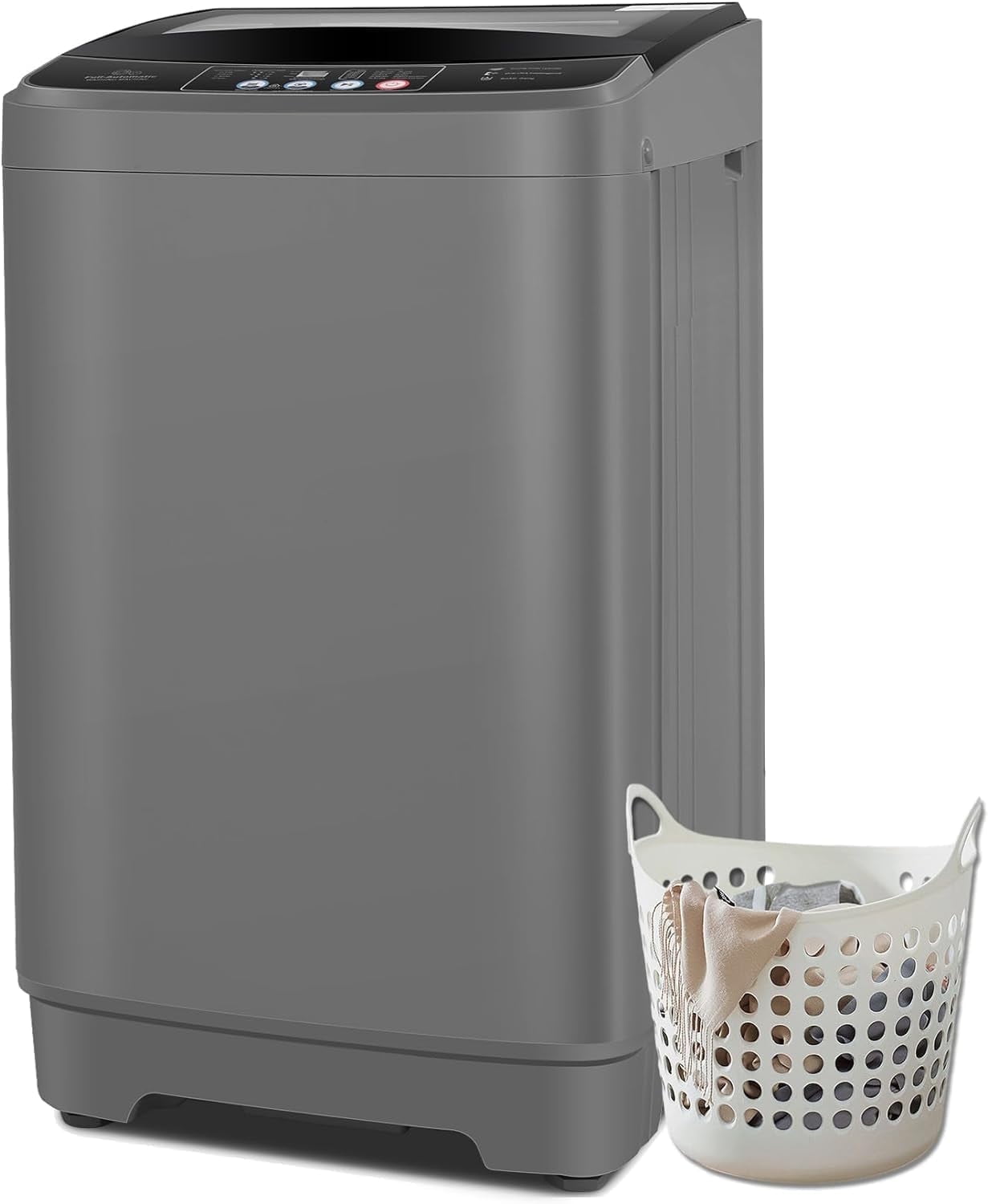 Veeboto Portable Washing Machine, 17.8lbs Full Automatic Washer Machine ...