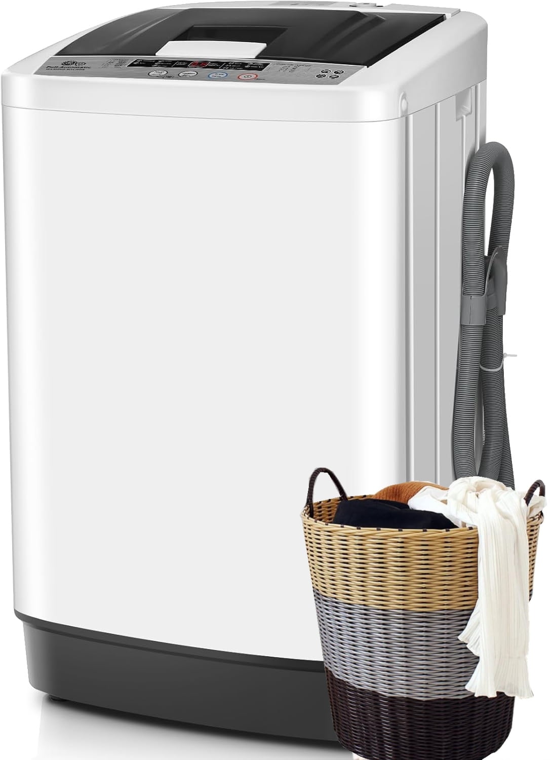 Veeboto Portable Washer, 17.6 lbs, Built-in Pump, Quick Wash, Child ...