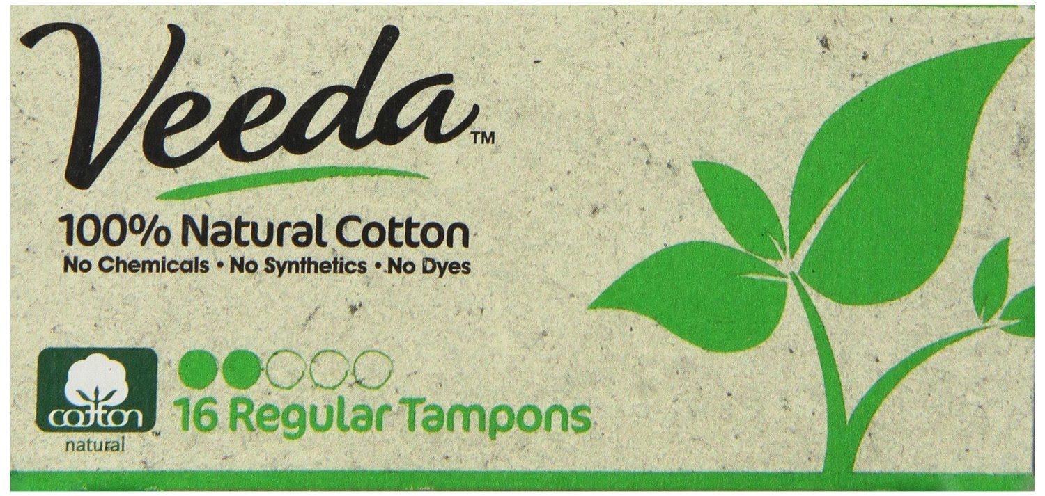 Veeda Applicator Free Tampons Regular, 16 Ct - Walmart.com