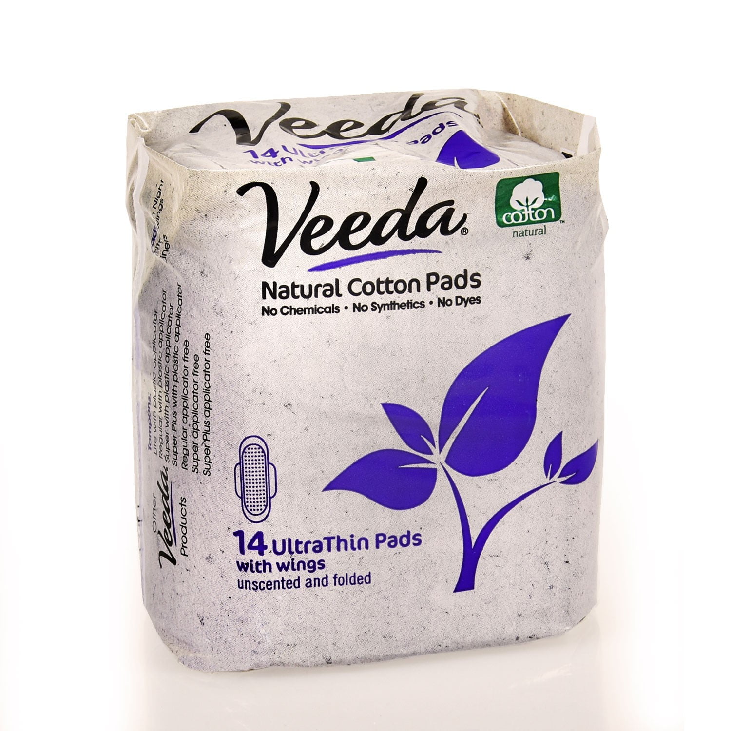 Veeda Ultra Thin Day Pads With Wings, 14 Ct - Walmart.com