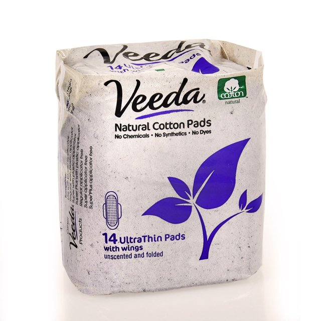 Veeda Ultra Thin Day Pads With Wings, 14 Ct - Walmart.com