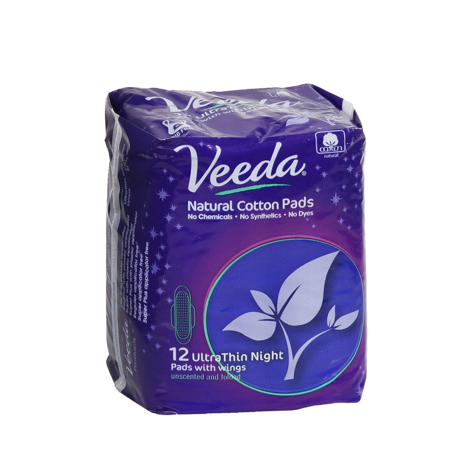 Veeda Ultra Thin Night Pads With Wings, 12 Ct - Walmart.com