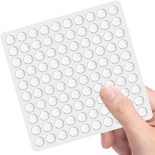 Veemok Round SelfAdhesive Silicone Bumper Pads Door Furniture Protector ...
