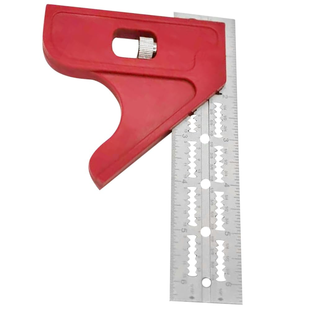 Veemoon Woodworking Ruler Precision Measuring Tool Metal Square Angle ...
