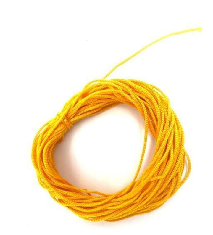 Veena_ Silk Peela Dhaga Sacred Thread for Puja and Religious Purpose 10 ...