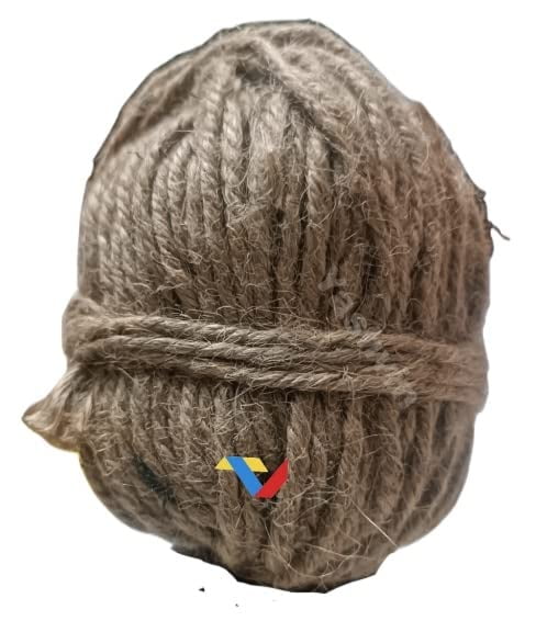 Veena Trusted 200 Grams 2 Ply Strong Jute RopeThick Rassi Twisted Cord ...