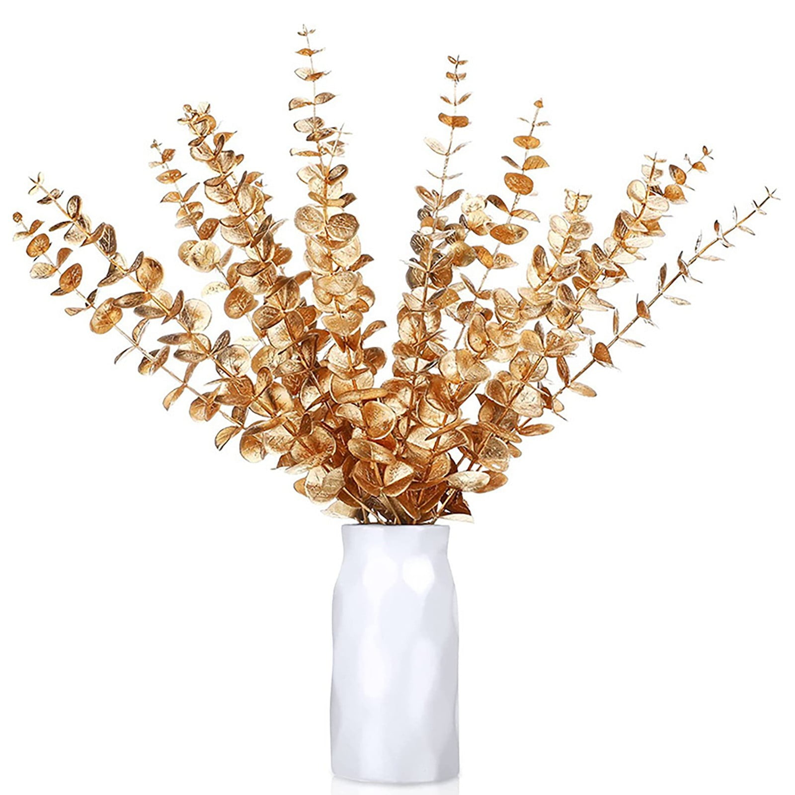 Veeogra Big Sale,Fake Leaves,Garland,24PCS Artificial Leaves Long Stems ...