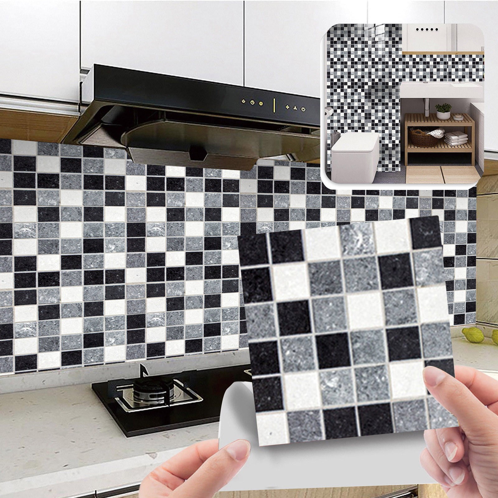 Veeogra Big Sale,Peel And Stick Tile,Tile Sticker,10pc Peel And Stick ...