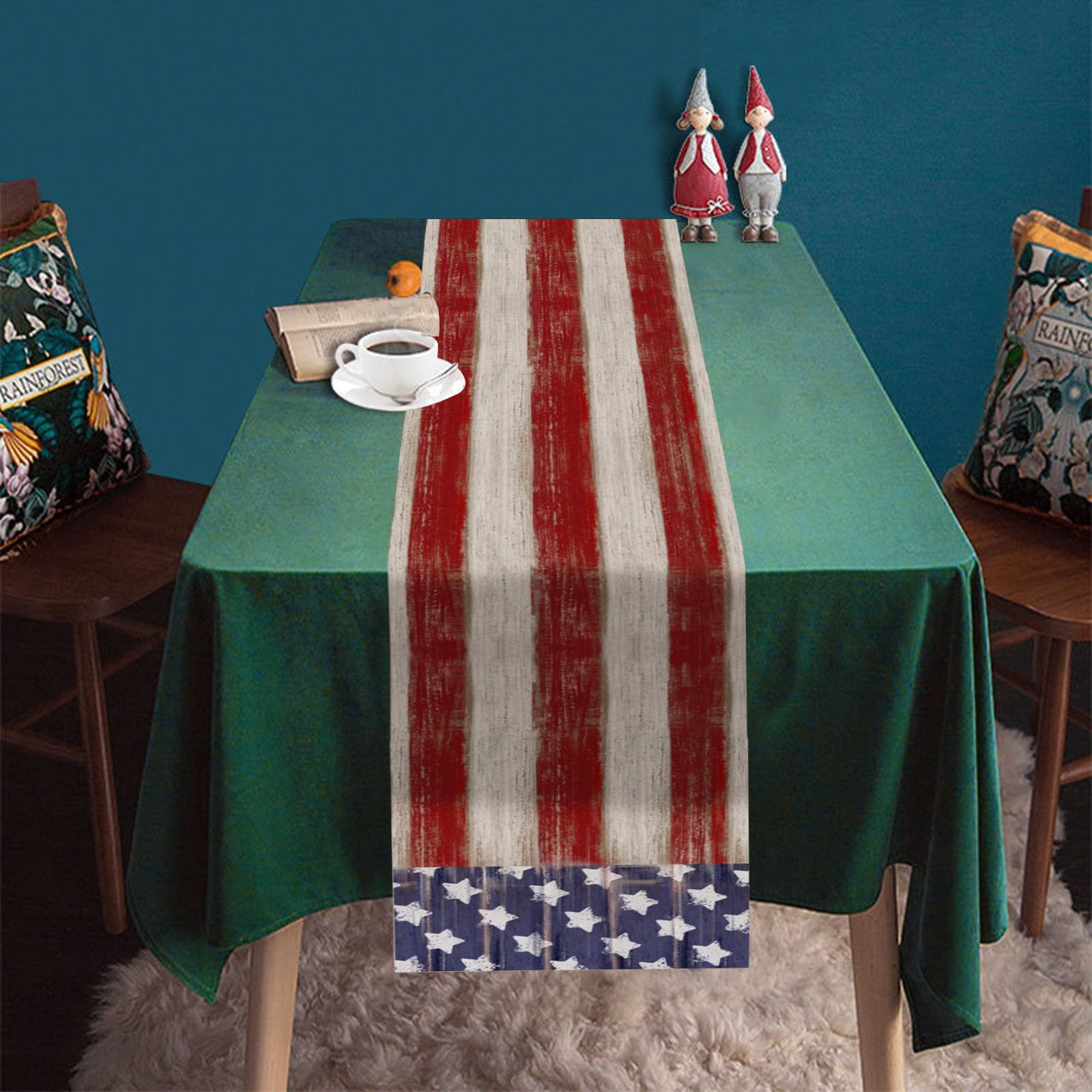 Veeogra Big Sale,Table Runner,Independence Day,Independence Day Table ...
