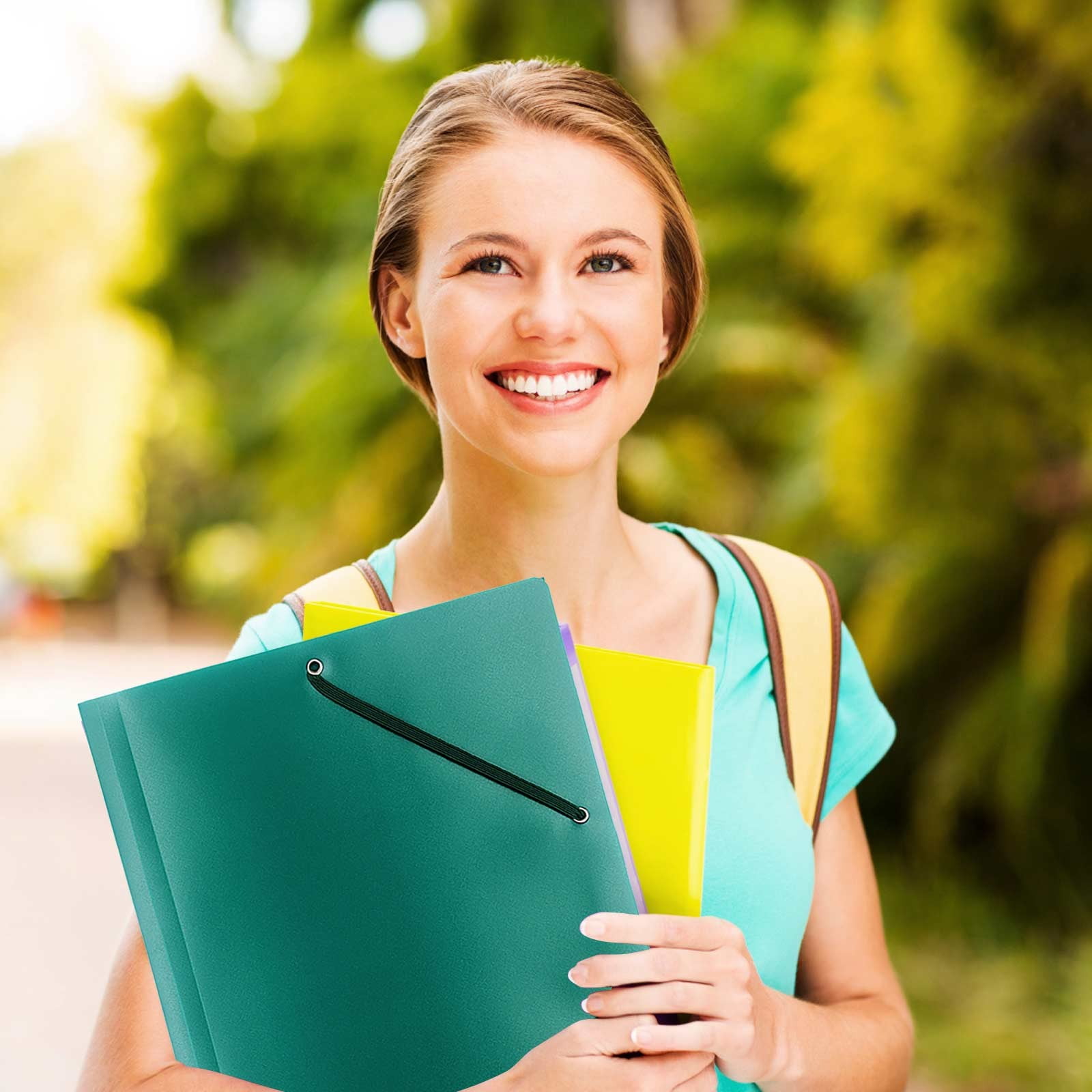 Veeogra Clearance!File Folders,Portfolio Folder,A4 Corner Elastic ...