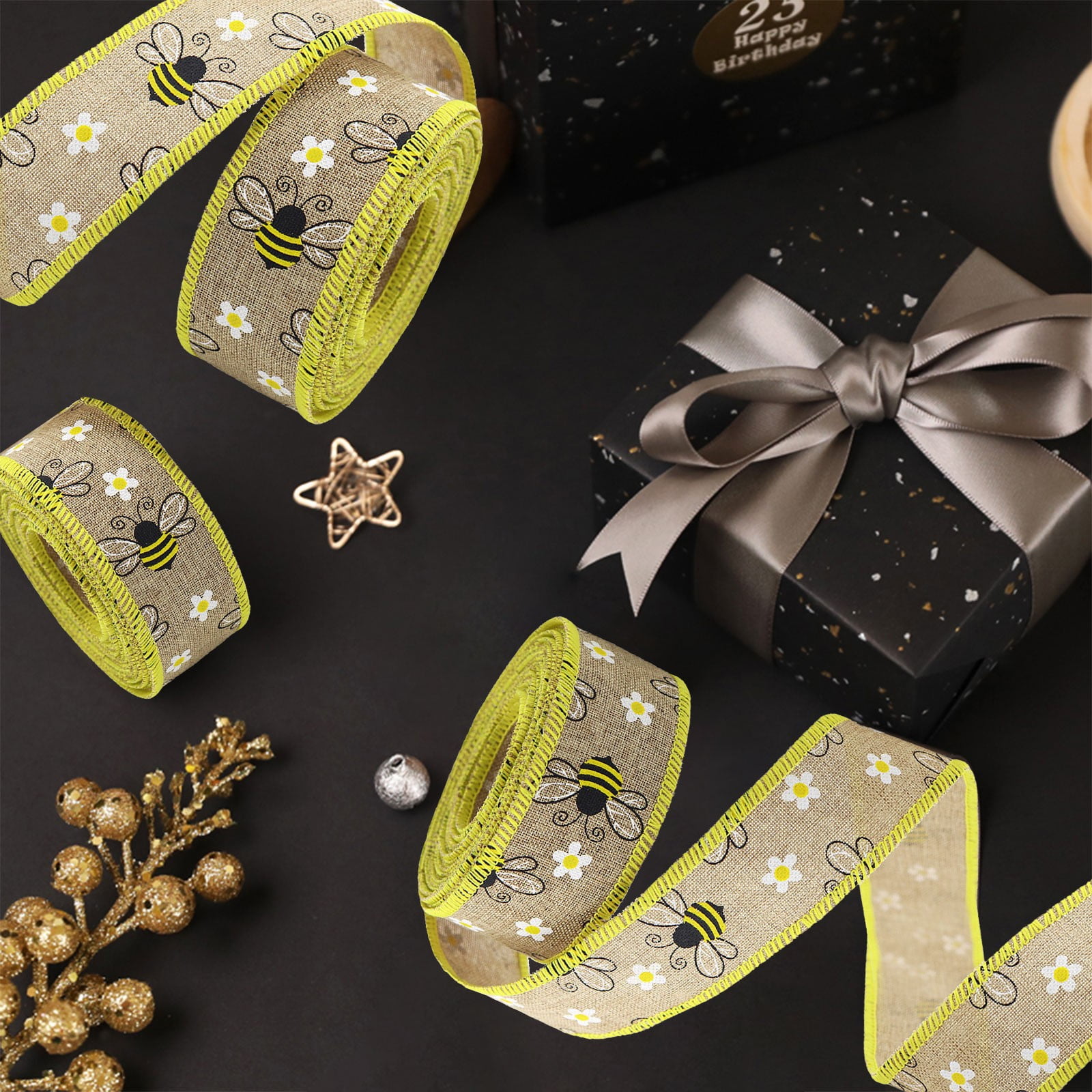 Veeogra Clearance,Streamers,Ribbon,Sunflower Paragraph Knot Dot ...