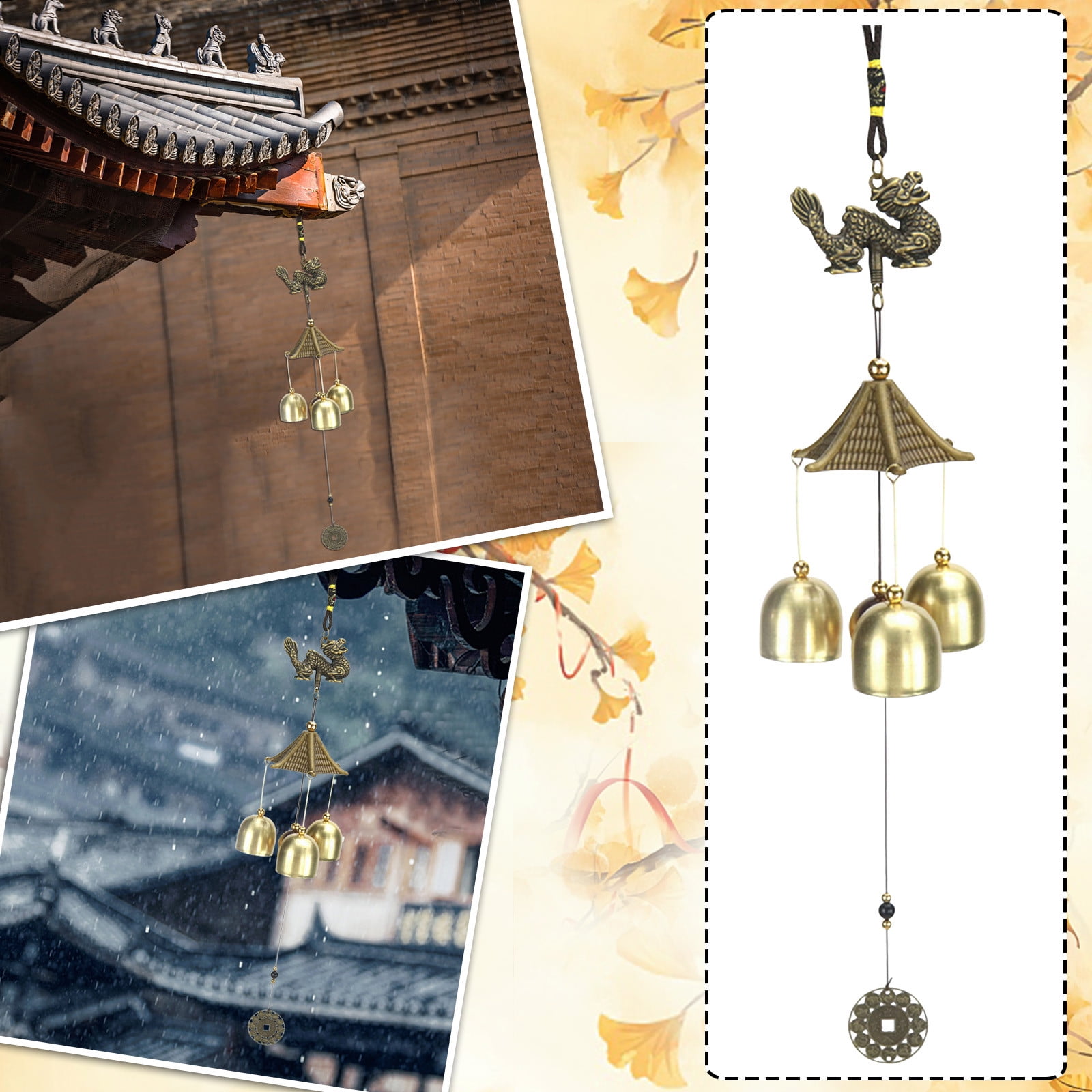 Veeogra Clearance,Wind Chimes,Wind Chimes For Outside,Antique Metal ...