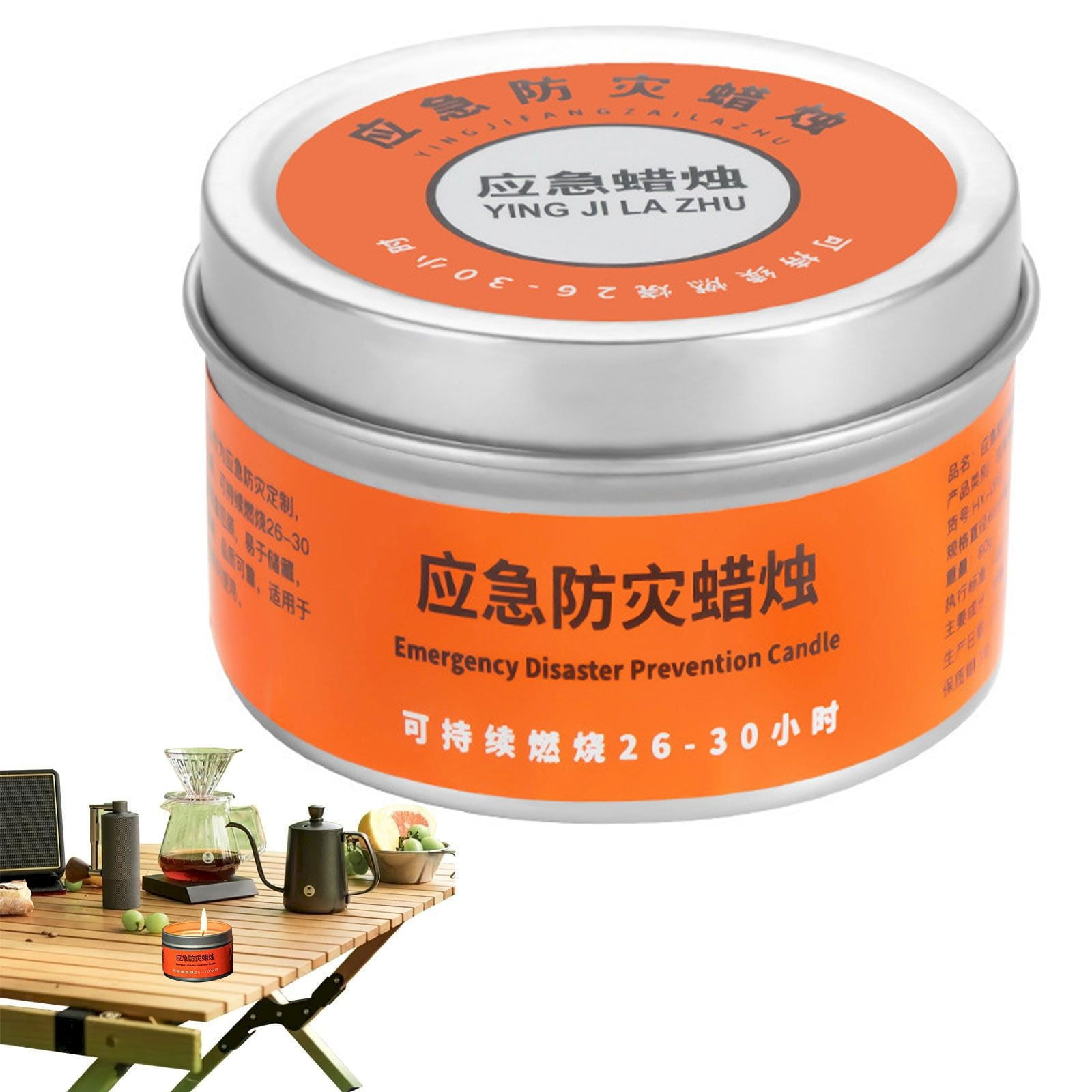 Veeogra Emergency Candles 24 Hour Candles Long Burning Emergency ...