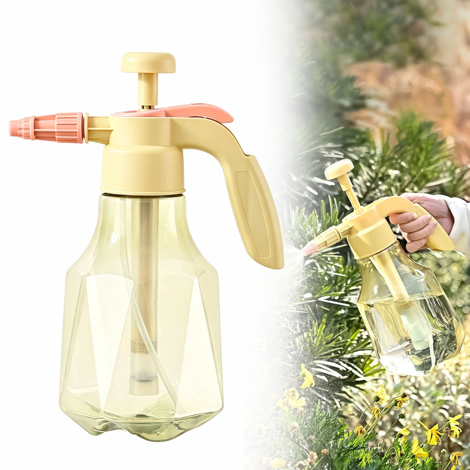 Veeogra Spray Bottles,Handheld Pump Sprayer,Pressure Pump Up Sprayer ...