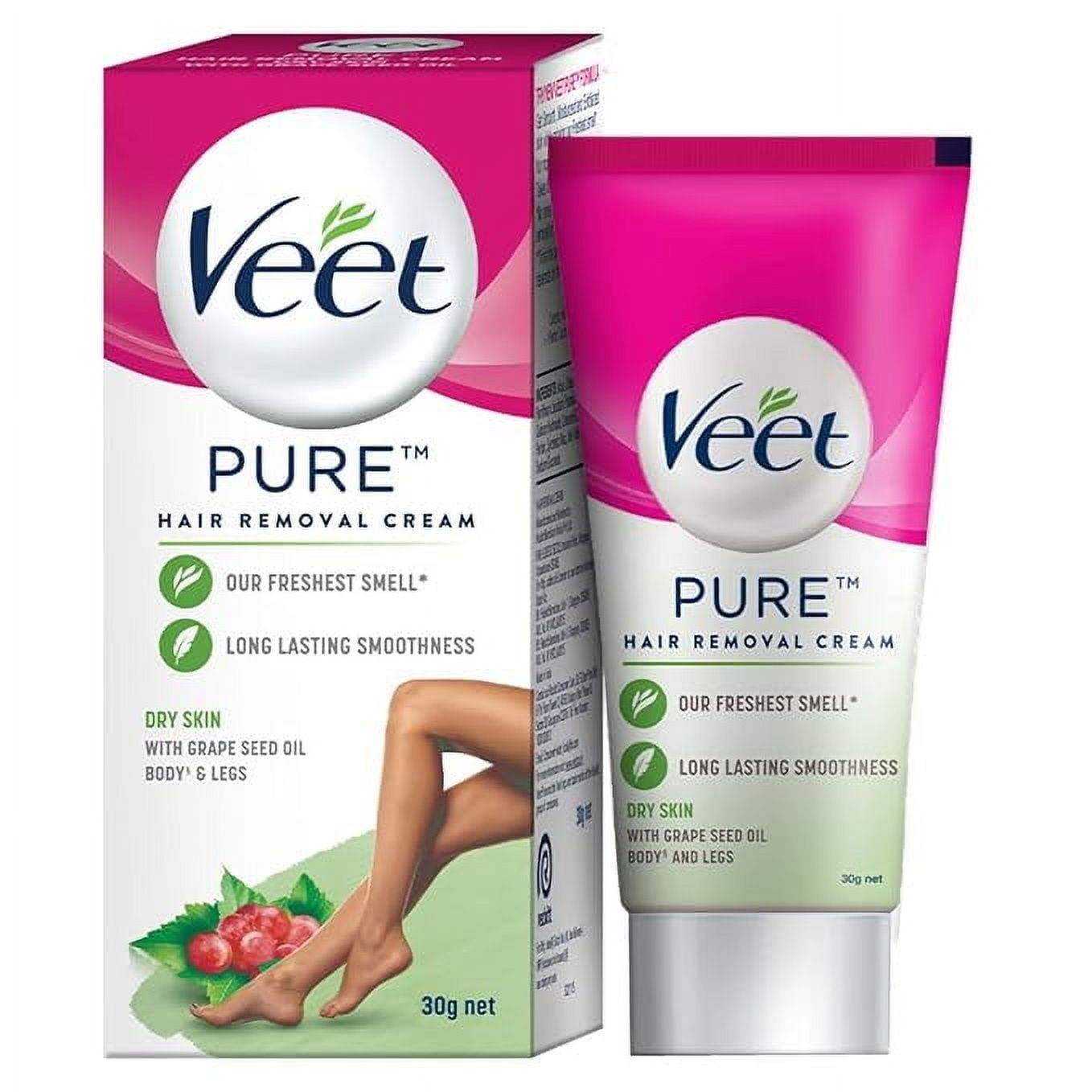 Veet Hair Removal Cream for Dry Skin - 30g - Walmart.com