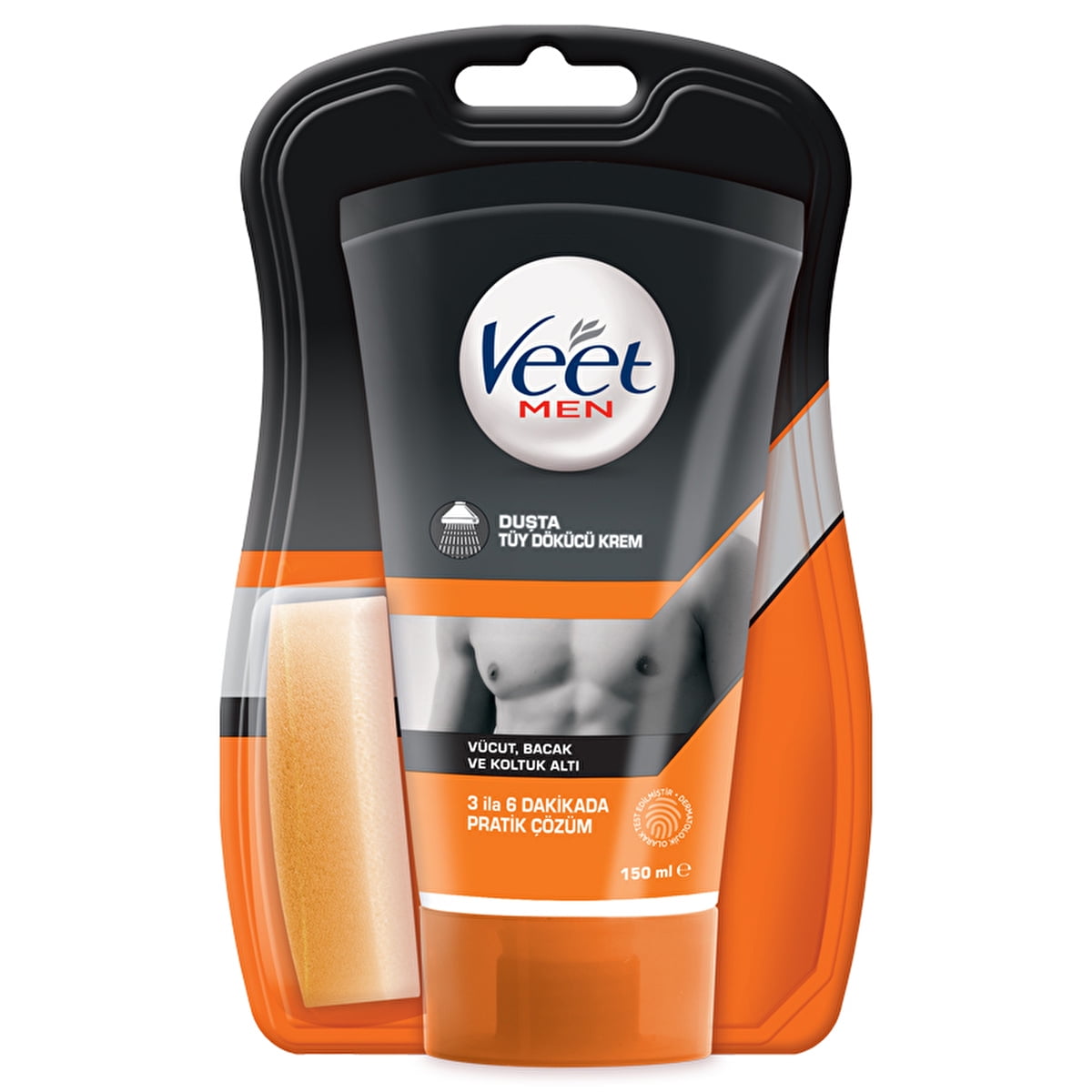 Veet Men In-Shower Hair Removal Cream 150 ml - Walmart.com