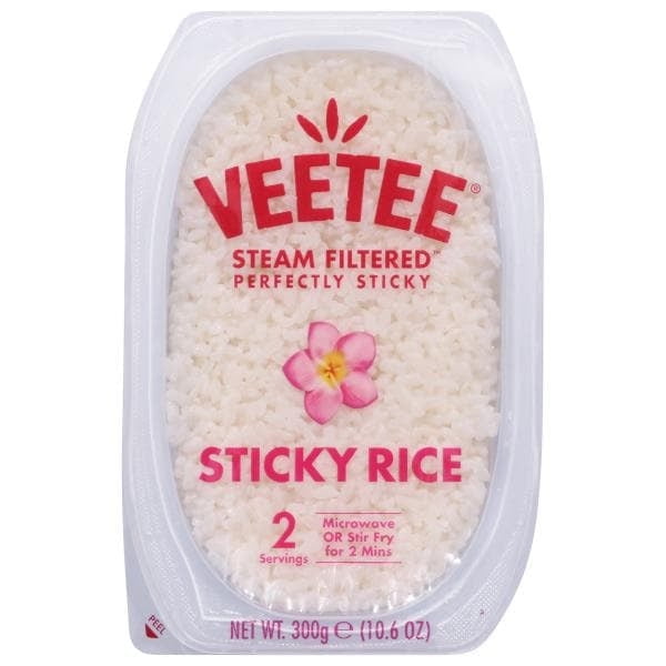 Veetee Rice Sticky Rice 10.6 oz (Pack of 4) - Walmart.com