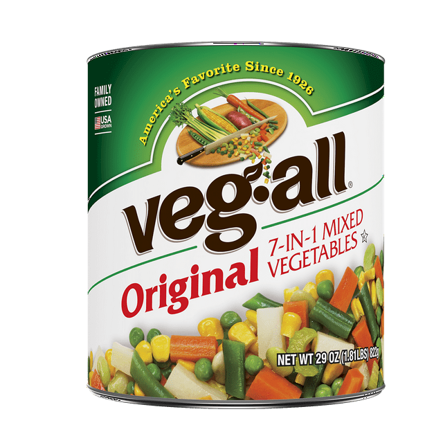 Veg-All Original Mixed Vegetables, 29 oz., Can - Walmart.com