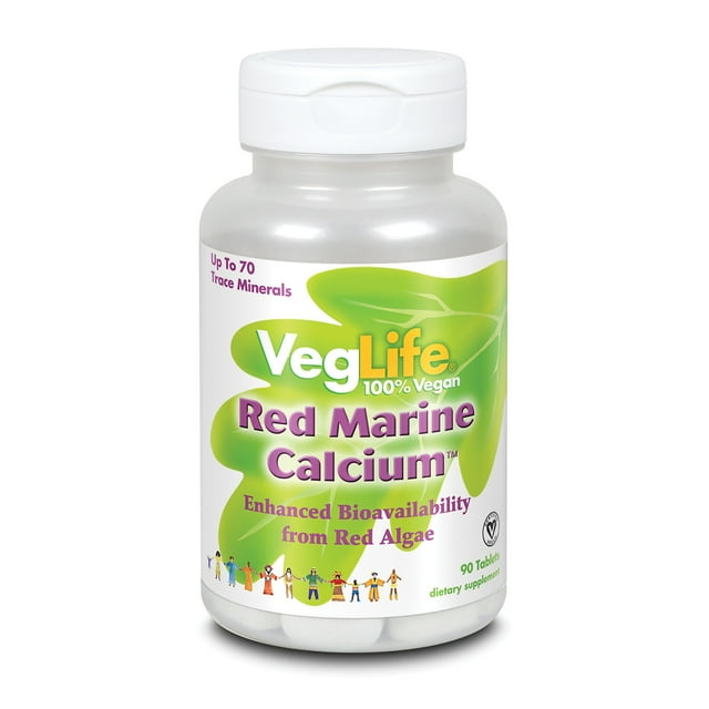 VegLife Red Marine Calcium 1000mg High Cal Mag Supplement from Red ...