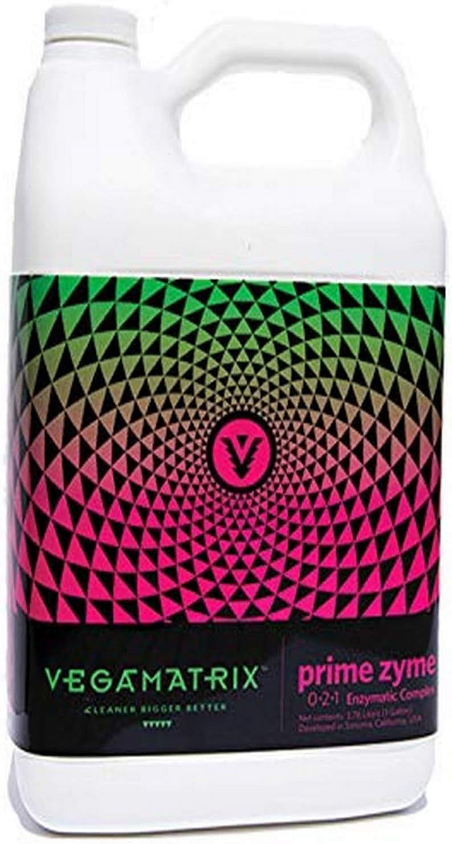 Vegamatrix VX70020 Prime Zyme, 1 gal (4/cs) Nutrient, 1 Gallon, White ...