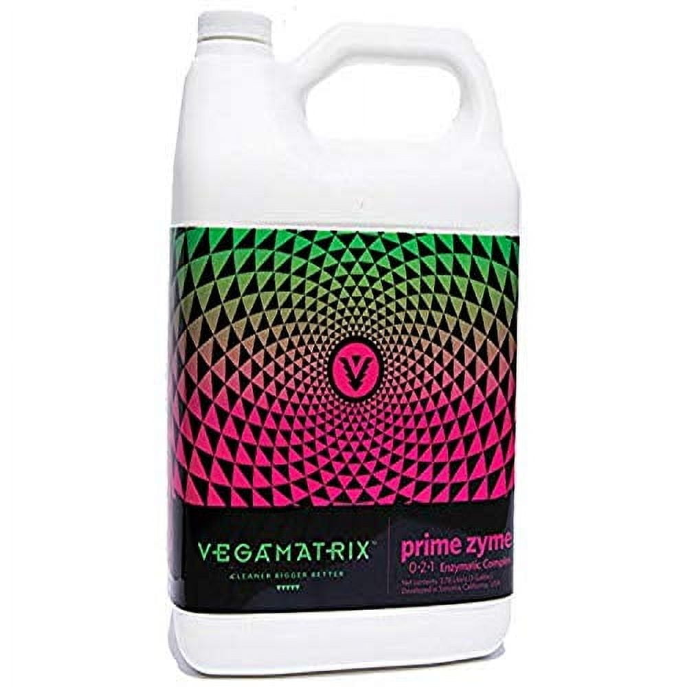 Vegamatrix VX70020 Prime Zyme, 1 gal (4/cs) Nutrient, 1 Gallon, White ...