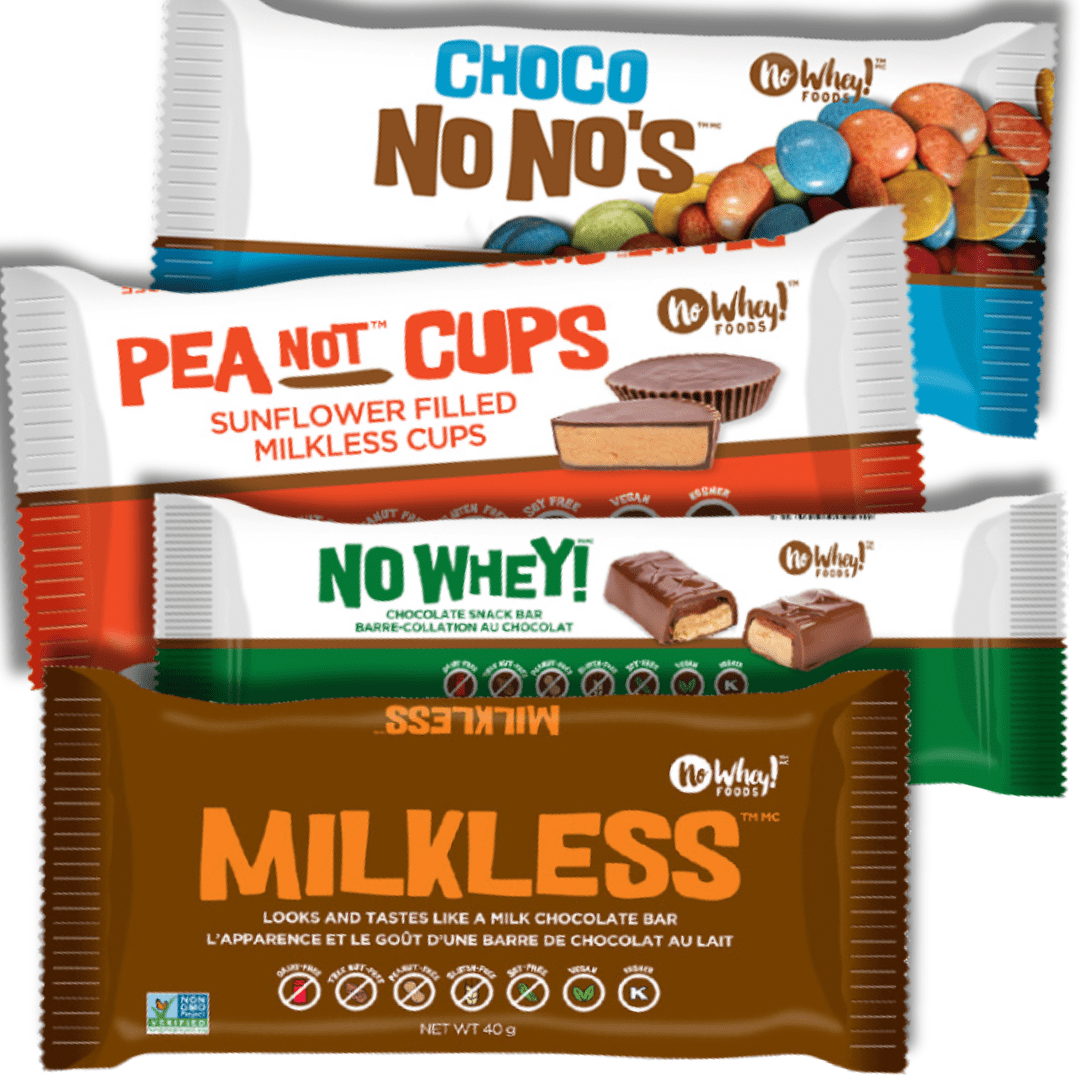 Vegan/Allergy Friendly Chocolate Candy Four Pack Sampler (Milkless bar ...