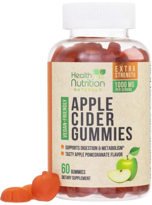 Apple Cider Vinegar Gummies in Superfoods - Walmart.com
