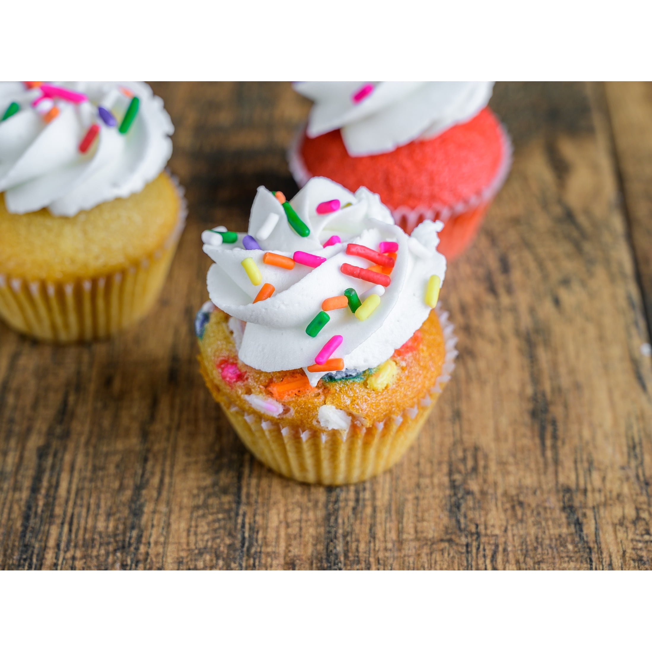 Vegan Art by Indira One Dozen Vegan Mini Cupcakes - Assorted - Walmart.com