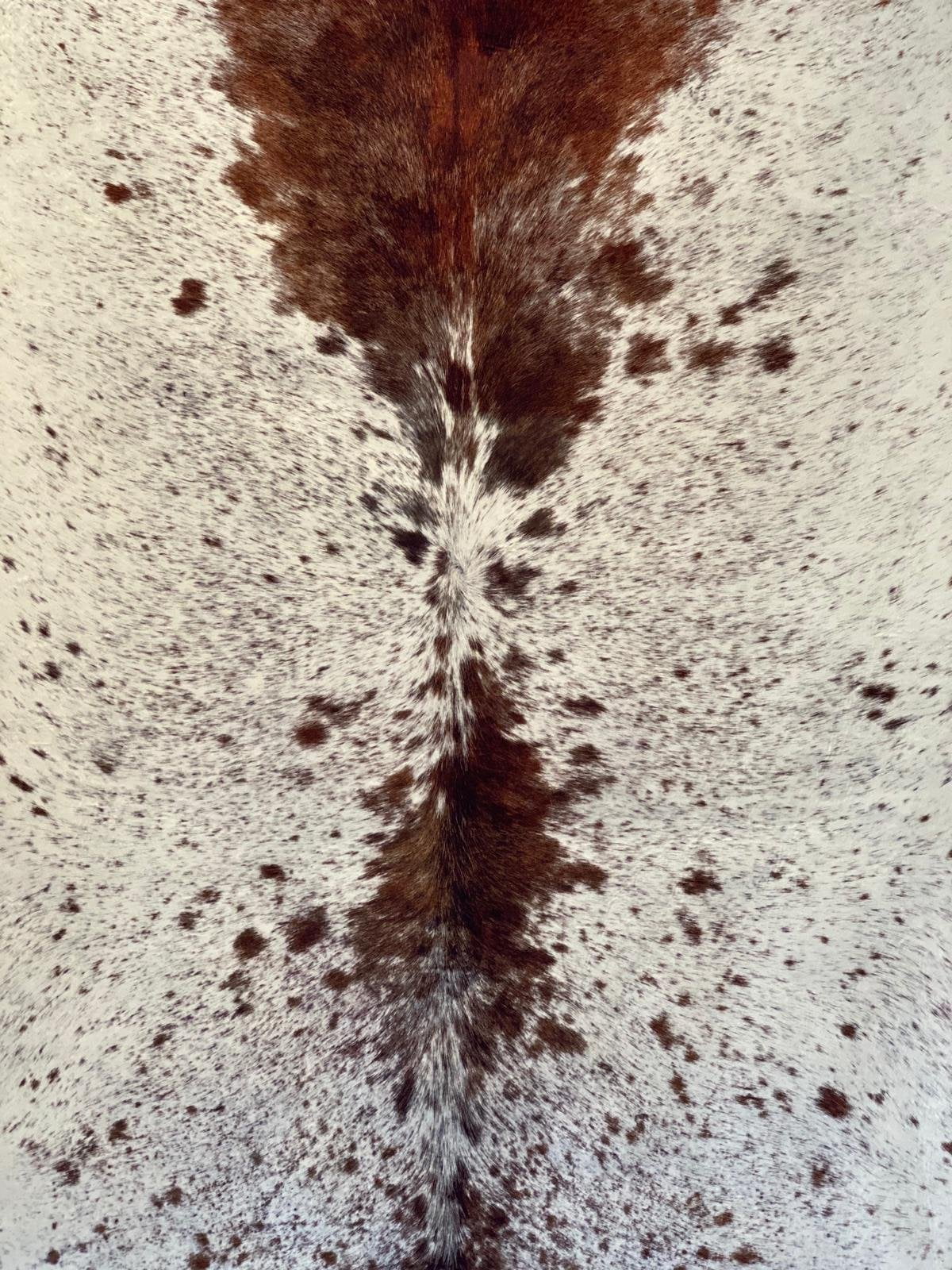 Vegan Brown Beige Cream Faux Hide/Cowhide Area Rug/Carpet Joy 261 ...