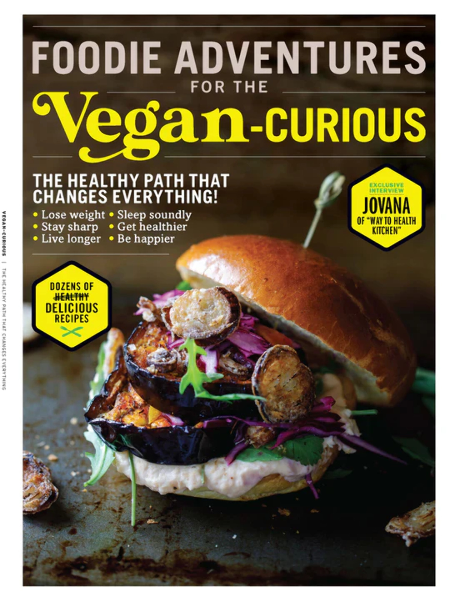 Vegan Curious Magazine Issue 33 Dozens Of Healthy Delicious Recipes (Paperback - New-Adult ...