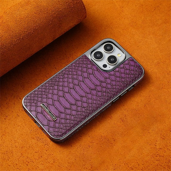 Vegan Faux Leather Snake Skin Pattern Phone Case, Faux Leather Snake ...