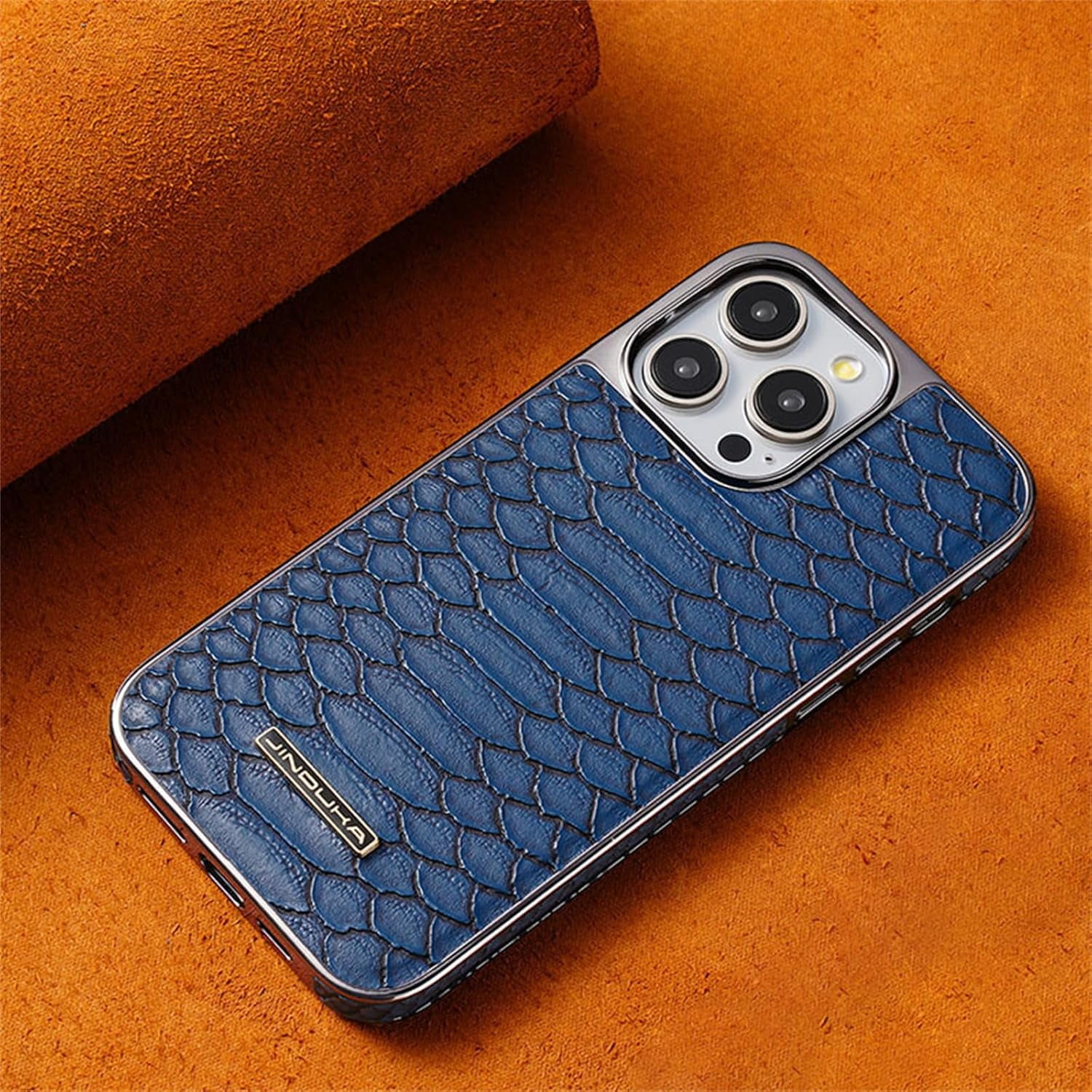 Vegan Faux Leather Snake Skin Pattern Phone Case, Faux Leather Snake ...