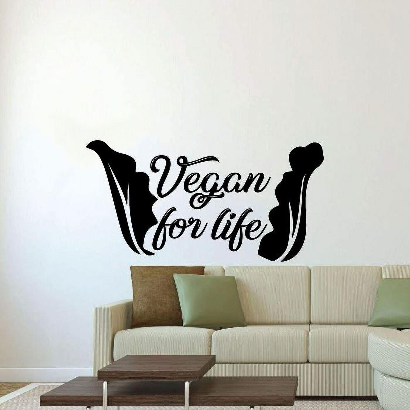 Vegan For Life -Vegan Quote Vegetarian Lifestyle Vegetarianism Life ...