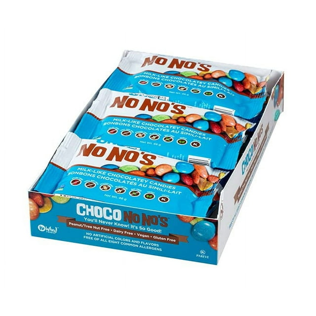 Vegan, Gluten Free, Nut Free | Choco NoNo's (12 Pack) | Dairy Free, Soy ...