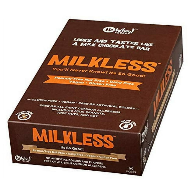 Vegan, Gluten Free, Nut Free | Milkless Chocolate Bars (16 Pack ...