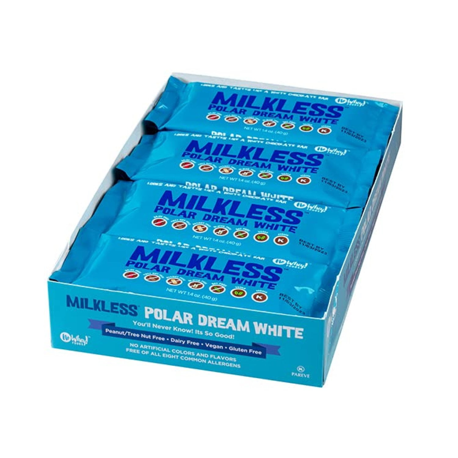 Vegan, Gluten Free, Nut Free | Milkless Polar Dream White Chocolate ...