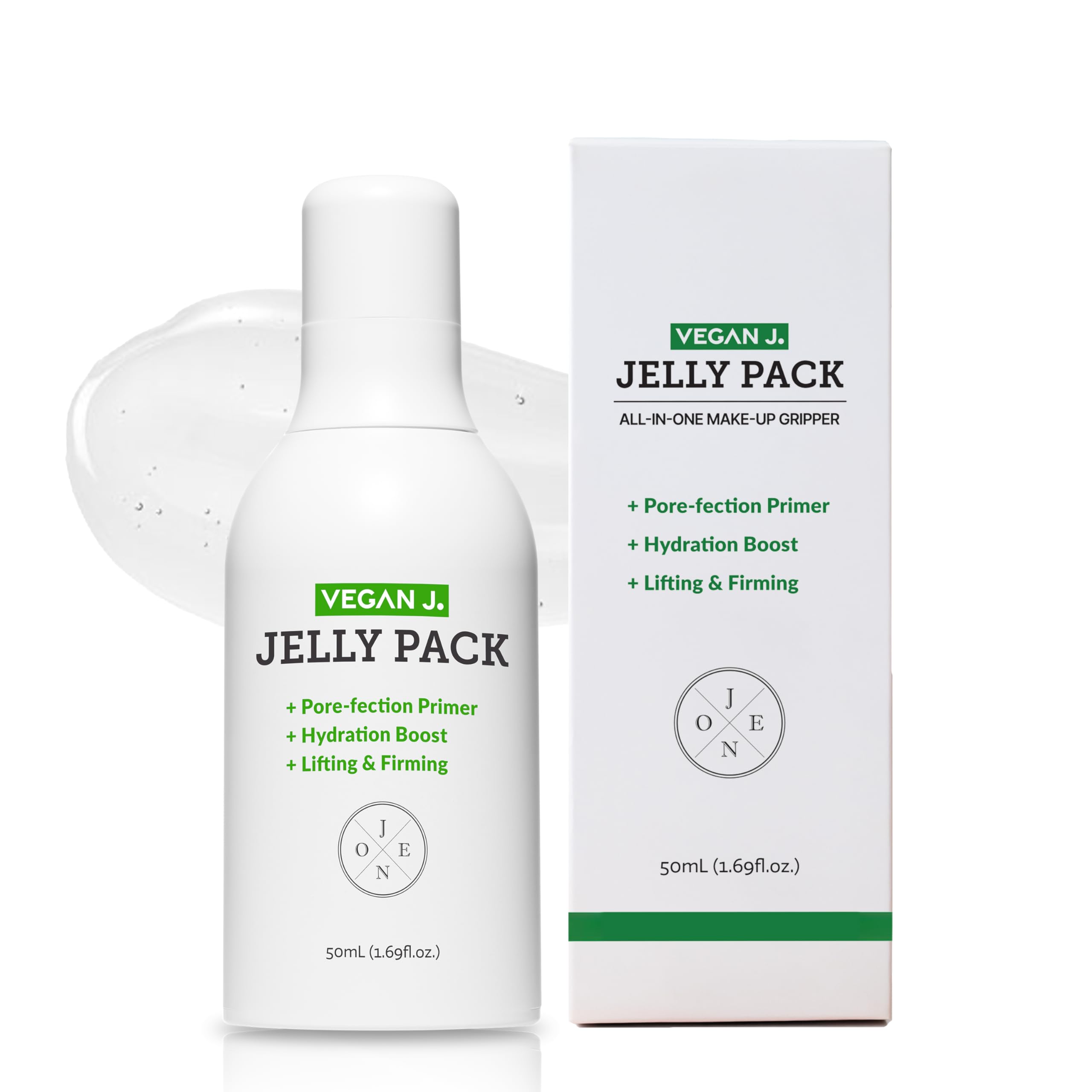 Vegan J Jelly Pack Multi-Use Primer Gel | Niacinamide, Firming ...