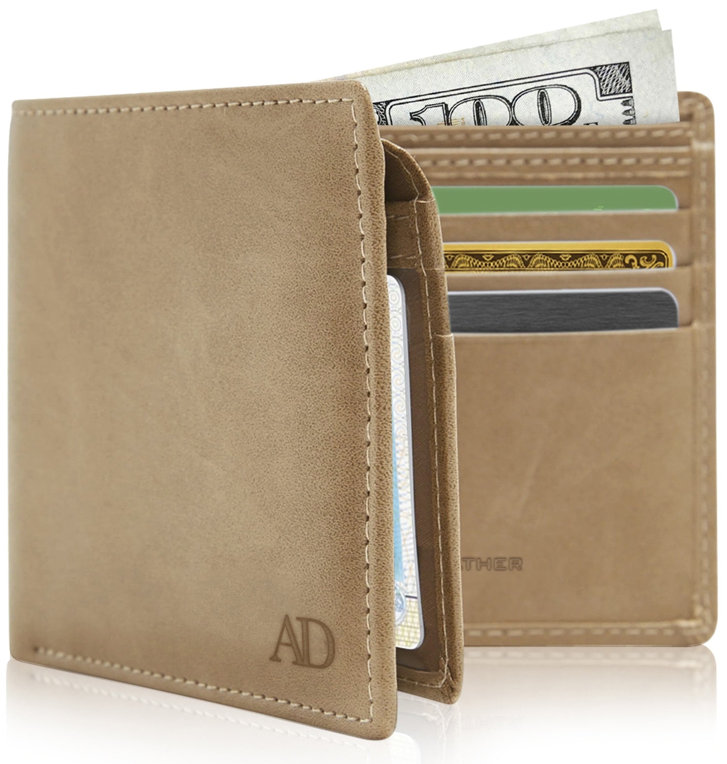 Access Denied Vegan Leather Bifold Wallet for Men, RFID Blocking, ID ...