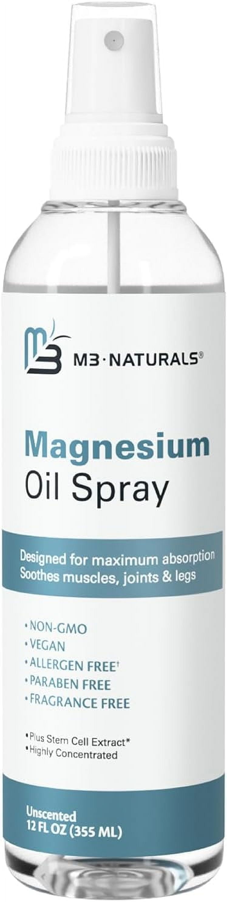 Magnesium Spray with Stem Cell Extract | Soothes Feet, Sore Muscles ...