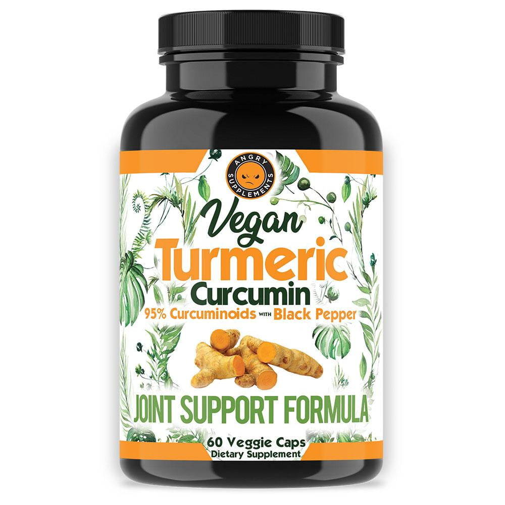 Vegan Turmeric Curcurmin Joint Support Formula - Walmart.com