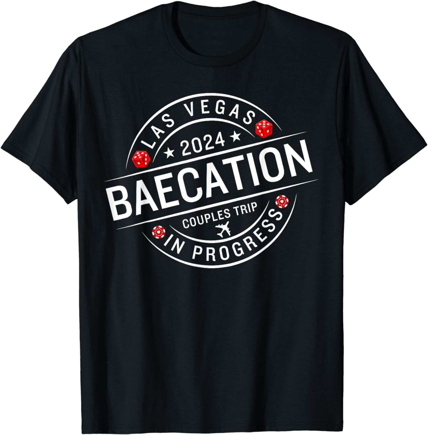 Vegas Baecation 2024 Couples Trip Honeymoon Vacation Summer T-Shirt ...