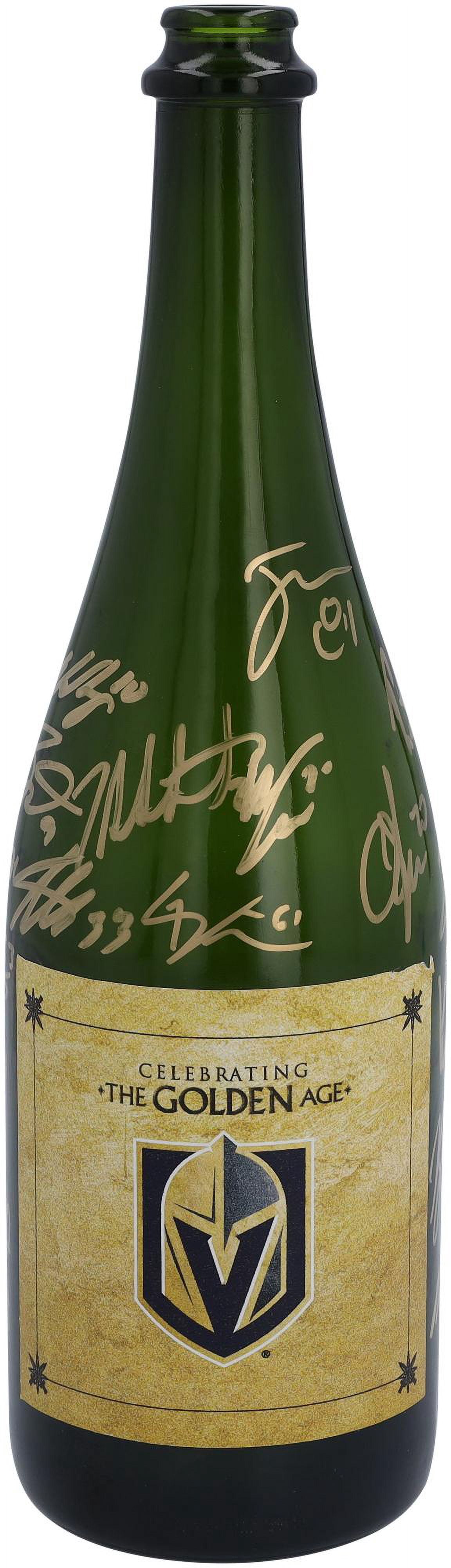 Vegas Golden Knights Autographed Celebration-Used Locker Room Champagne ...