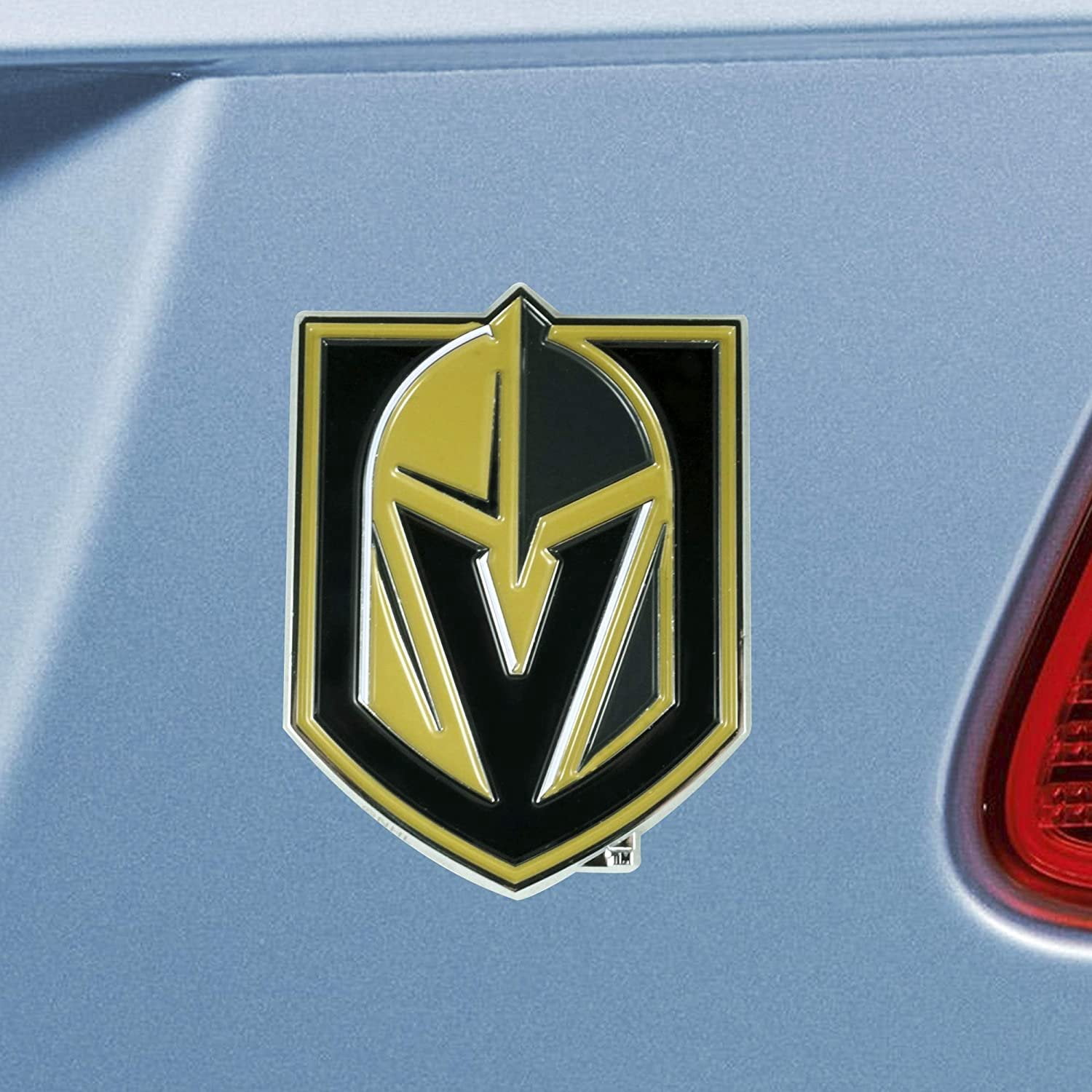 Vegas Golden Knights Solid Metal Color Auto Emblem Raised Decal ...