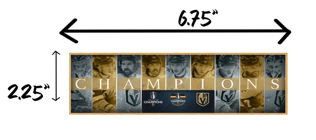 Vegas Golden Knights Stanley Cup Champions Sticker Waterproof - Phone ...