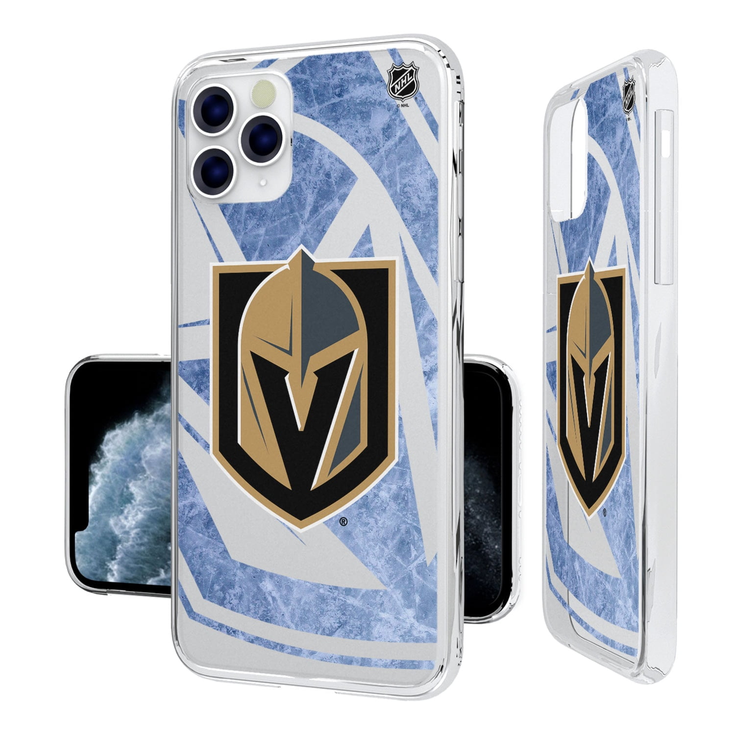 Vegas Golden Knights iPhone Clear Ice Case - Walmart.com