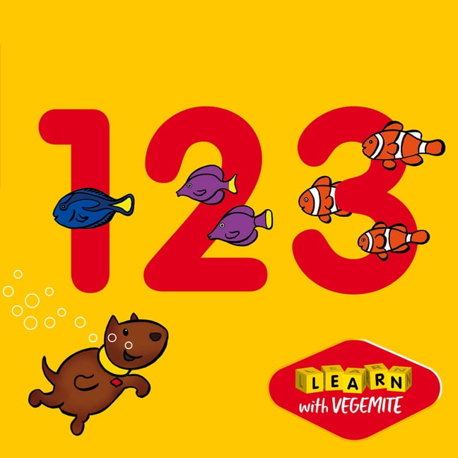 Vegemite: 123 : Learn With Vegemite (Board book) - Walmart.com